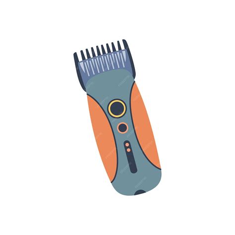 Premium Vector Modern Electric Hair Trimmer Modern Equipment For