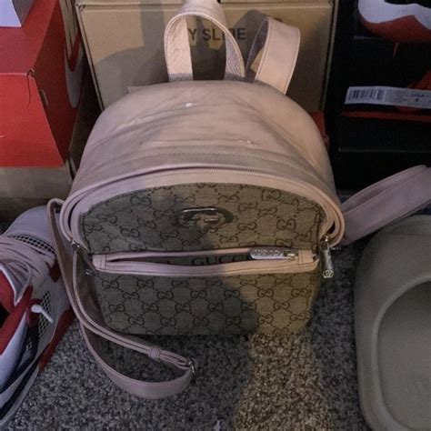Mini Gucci Backpack Defect Shown In Photo Price Depop