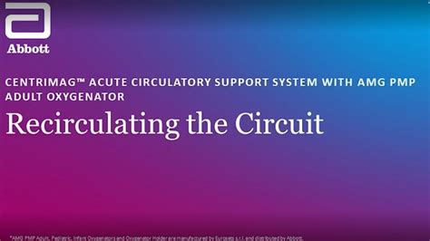 Centrimag Acute Circulatory Support System With Amg Pmp Adult