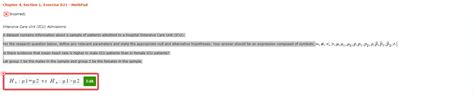 Solved A Dataset Contains Information About A Sample Of
