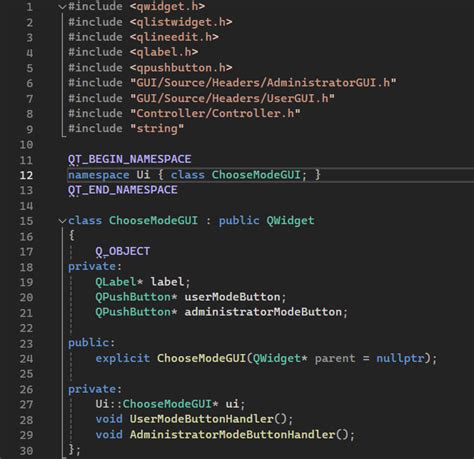 C Qt Incomplete Type Is Not Allowed Stack Overflow