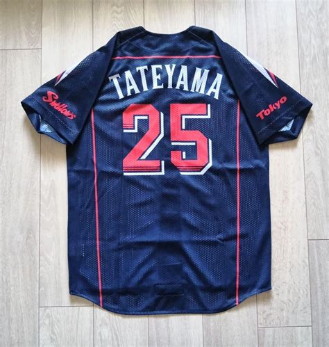 【レア】ヤクルト スワローズ 館山 ビジター ユニフォーム ゼット フリー Xl メルカリ