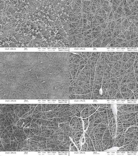 Effect Of Cellulose Acetate Concentration In Acetonedmac 21 On The