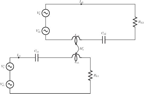 equivalent circuit of two mutually coupled series compensated