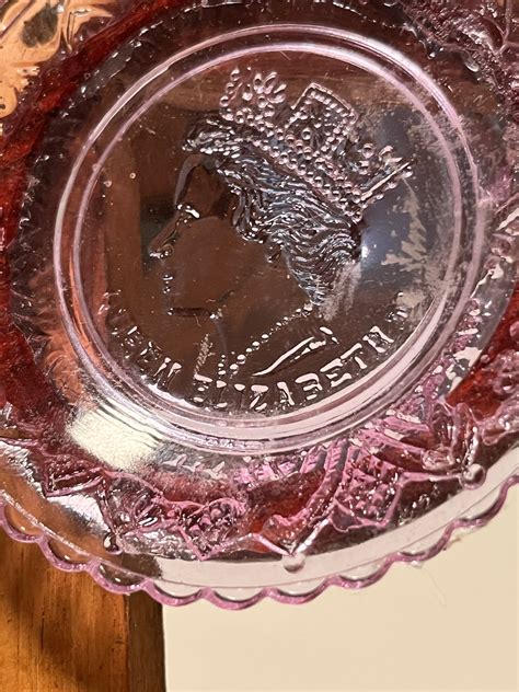 Queen Elizabeth Glass Assemblage Etsy