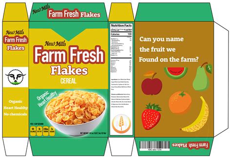 Cereal Box Package Design On Behance
