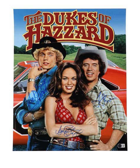 John Schneider Catherine Bach And Tom Wopat Signed The Dukes Of Hazzard