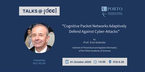 Cognitive Packet Networks Adaptively Defend Against Cyber Attacks