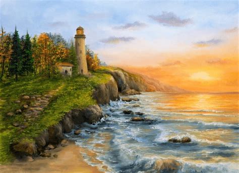 Beach Scene Painting Modern Royalty Free Images Stock Photos Pictures Shutterstock