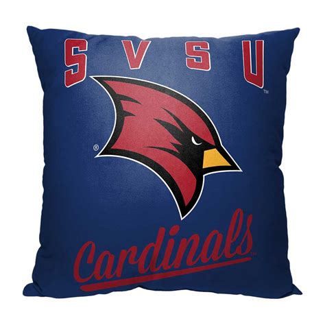 Ncaa Saginaw Valley State Cardinals Alumni Throw Pillow 18x18 Inches