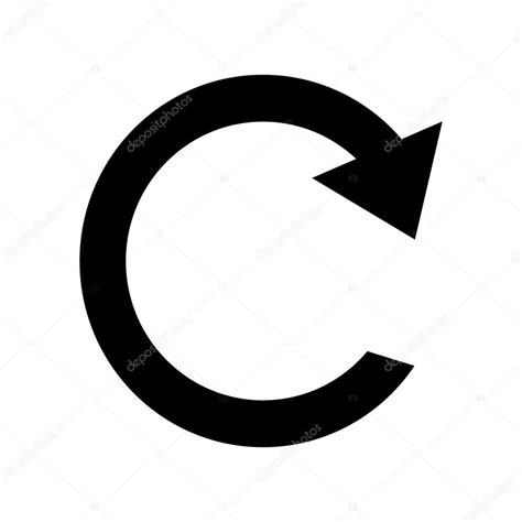 Repeat Sign Icon Stock Vector Image By Konstsem 46165335