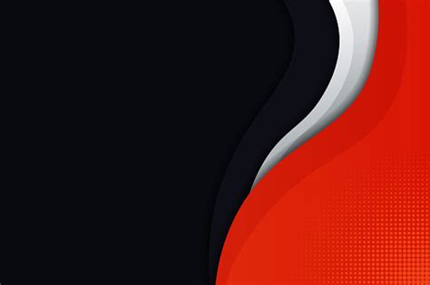 추상 미니멀리스트 플랫 겹침 동적 오렌지와 흰색 회색 배경 0명에 대한 스톡 벡터 아트 및 기타 이미지 0명 3차원 형태 개념 Istock