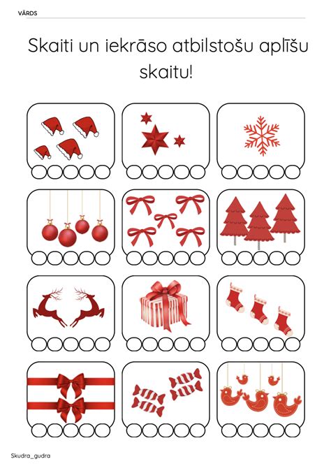 Skaitīsim Ziemassvētkos Mācību Materiāli