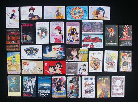 Yahooオークション 未使用品 アニメ テレホンカード 50度数 32枚ま