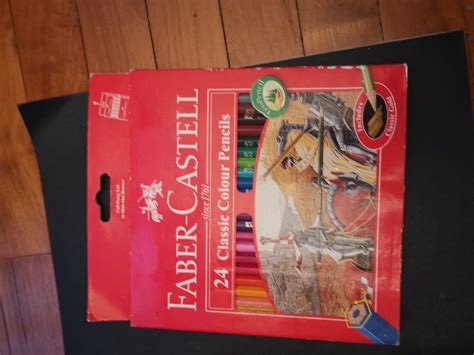 Art Drawing Block And Colour Pencil Hobbies And Toys Stationery
