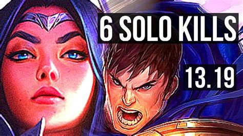 Irelia Vs Garen Top 65 Winrate 6 Solo Kills Legendary 1124
