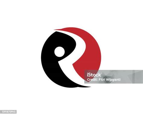 아나그램 모노그램 이니셜 문자 I R을 인간 그림 기호로 사용 로고에 대한 스톡 벡터 아트 및 기타 이미지 로고 물리치료