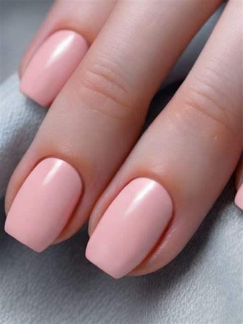 55 Beautiful Rose Color Nail Designs And Ideas