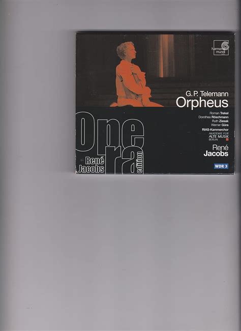 Orpheus Jacobs Rene Telemann G P Amazon Fr Cd Et Vinyles}