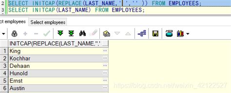 Oracle 中字母大小写转换oracle 小写 Csdn博客