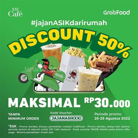 Xxi Cafe Promo Diskon Dengan Grabfood Scanharga