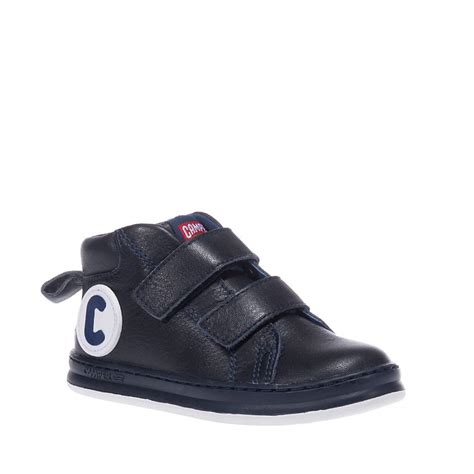 Camper Runner K900282 ΜΠΛΕ ΣΚΟΥΡΟ ΔΕΡΜΑΤΙΝΑ ΜΠΟΤΑΚΙΑ Topshoes Gr