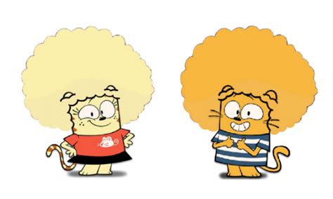 Ollie And Moon With An Afro Hair By Afrocool On Deviantart