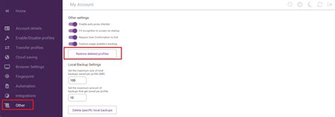 Guide How To Restore Deleted Profiles Incogniton