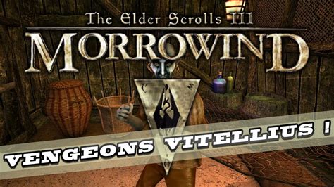 The Elder Scrolls Iii Morrowind Vengeons Vitellius Let S Play Fr 7