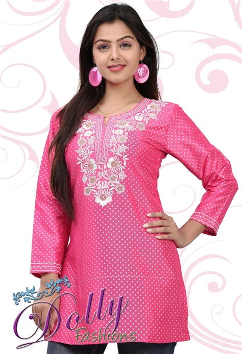 51 Best Cotton Kurti Indian Tunic Tops Images On Pinterest Indian