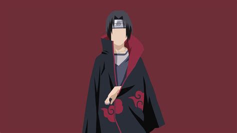 3840x2160 Itachi Uchiha Naruto 4k Minimal 4k Wallpaper Hd Minimalist