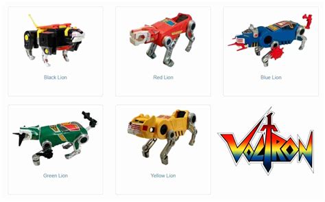Voltron Lions The Hobbydb Blog