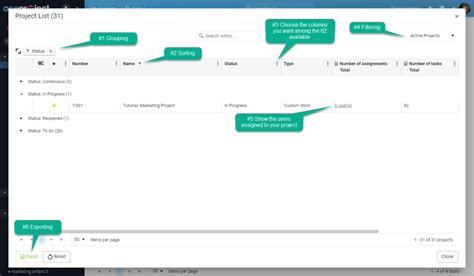 Introducing Project List In The New Interface