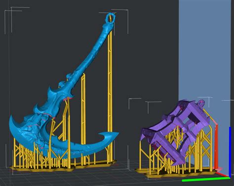 Stl File Fanmade Thresh Weapon League Of Legends・3d Printer Model To