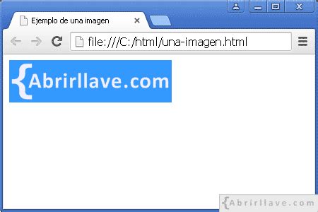 Im Genes En Html Tutorial De Html Abrirllave