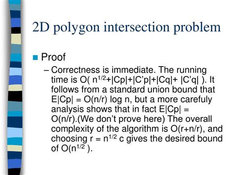 Ppt Ra Presentation Sublinear Geometric Algorithms Powerpoint Presentation Id4151495