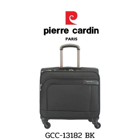 Pierre Cardin ปีแอร์การ์แดง กระเป๋าขึ้นเครื่อง กระเป๋าเอกสารล้อลาก