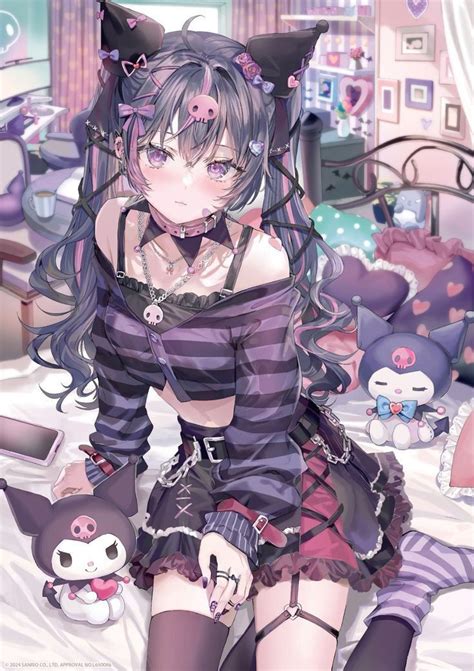 Kuromi In 2025 Hello Kitty Bilder Inspirierende Zeichnung Süße