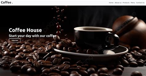 Design A Responsive Coffee Shop Webpage Using Html And Css By