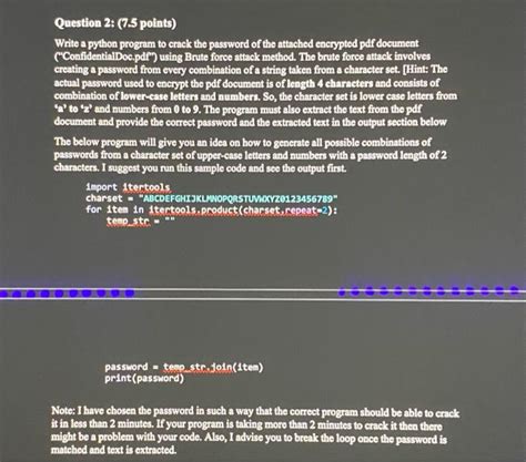 solved question 2 7 5 points write a python program to