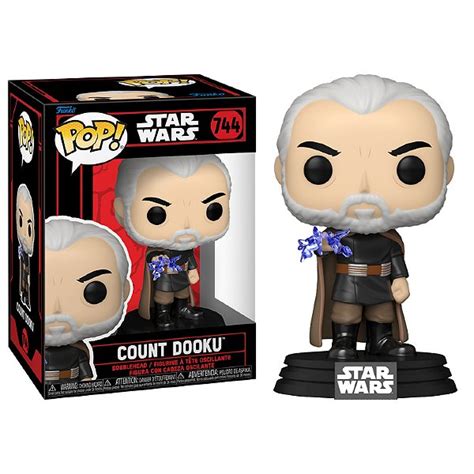 Funko Pop Television Star Wars Count Dooku 744 Original Moça Do Pop