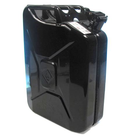 NATO Jerry Can By Wavian Liter Or Gallon Black Metal