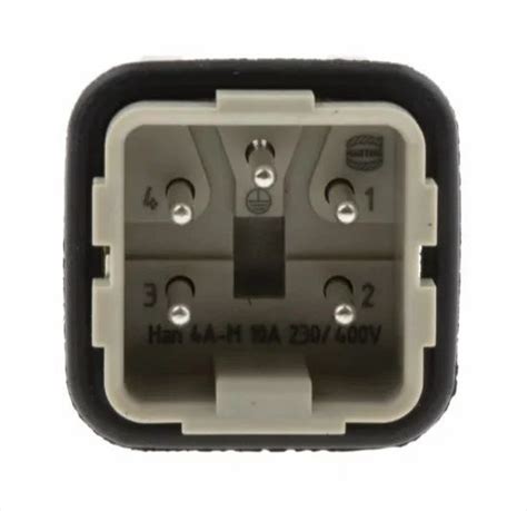 Harting Connector 4 Pin Set At ₹ 4000piece Harting Han Connector In