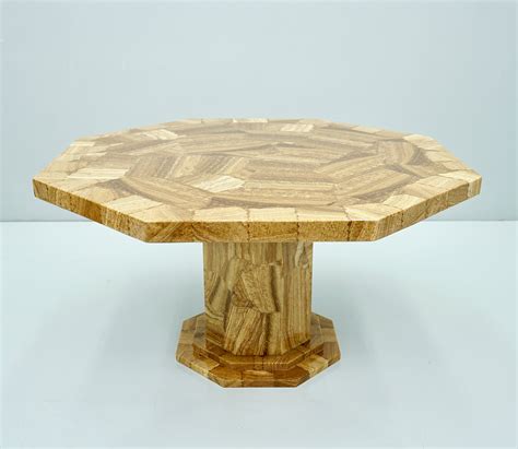 Octagonal Onyx Marble Dining Table 1980s 146785