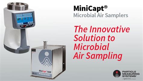 MiniCapt Mobile Microbial Air Sampler Pharmaceutical Technology