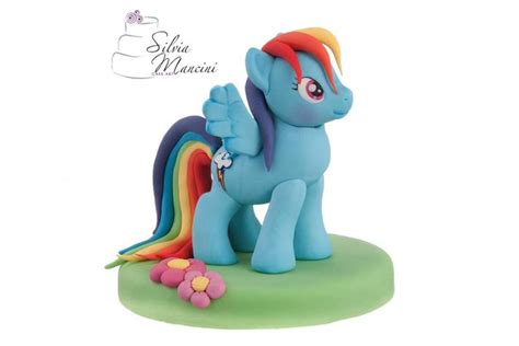 Topper Realized For A Step By Step Cakecorriereit20130830rainbow Dash Tutorialmore 6678