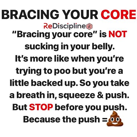How To Brace Your Core