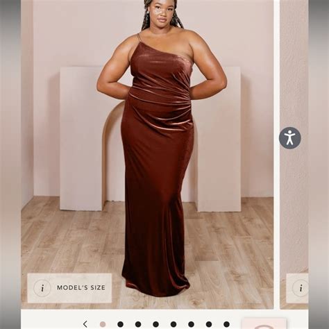 Revelry Dresses Long Velvet Terracotta Revelry Dress Poshmark