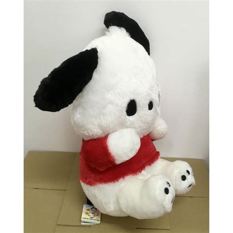Yurukawa Sanrio Characters Pochacco Koro Rin Pose Jumbo Plush Toy