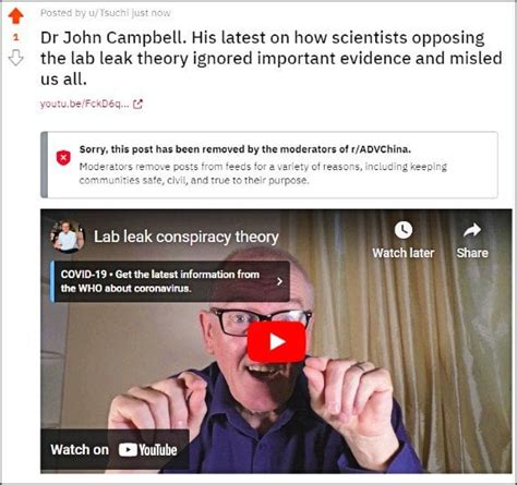 You Can T Blame China Because Your Conspiracy Is Nonsense R Nnnbs3